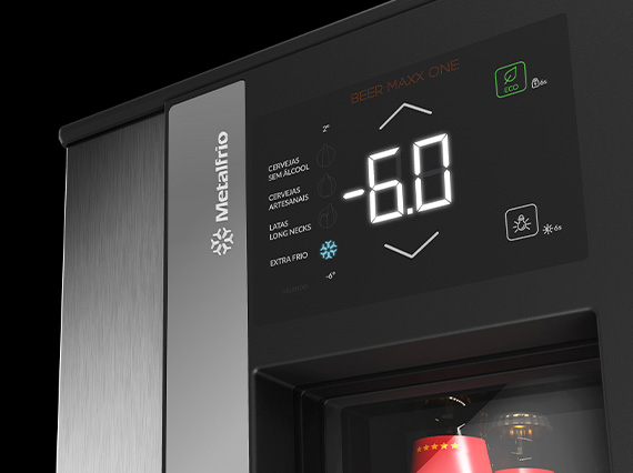 Beer Maxx One Inverter Inox - 114L