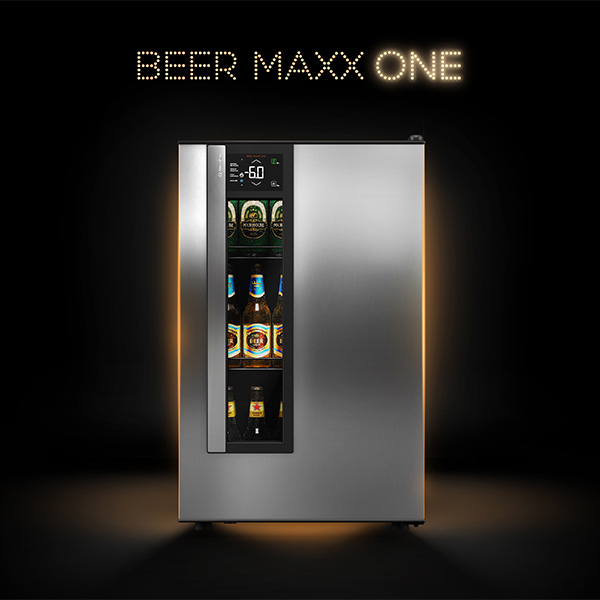 Beer Maxx One Inverter Inox - 114L