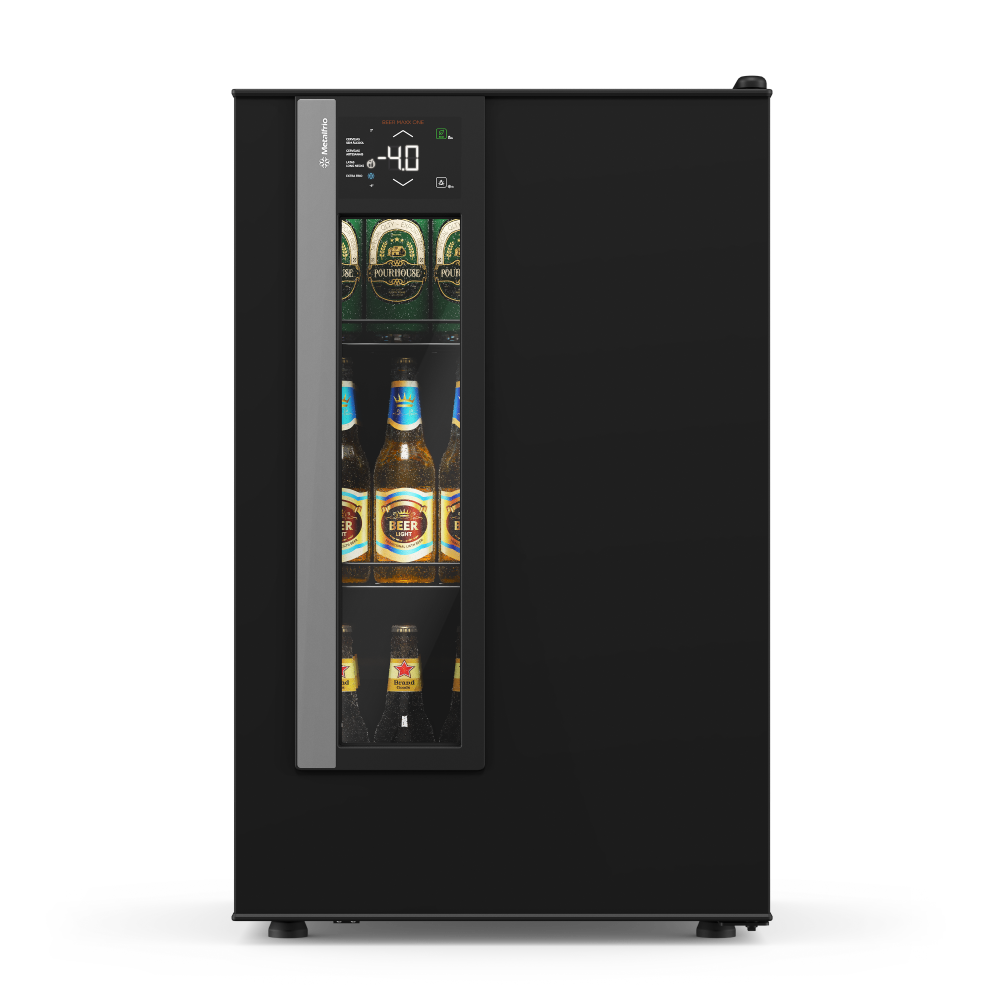 Beer Maxx One Inverter Preto Onix - 114L