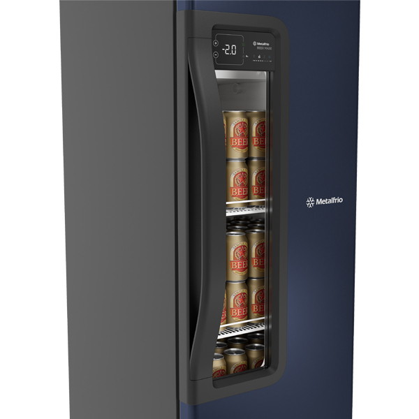 Beer Maxx 300 (VN28TP) - Cervejeira Cor Azul Grafite - 336L Metalfrio